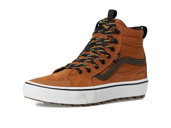 VANS Sk8-hi Waterproof Insulated High-top Sneakers - Brown