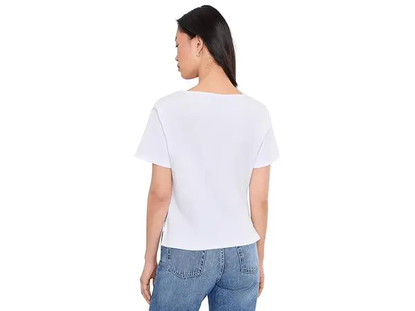Vince Camuto Asymmetrical Short Sleeve Top