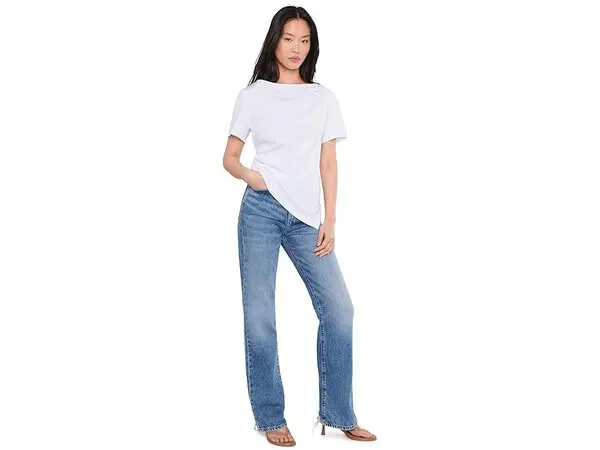 Vince Camuto Asymmetrical Short Sleeve Top