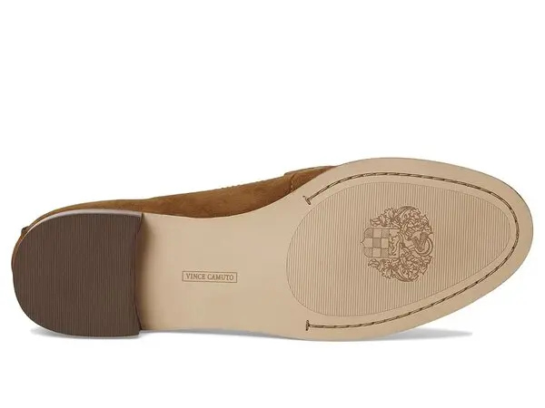Vince Camuto Camdyn Studded Flat Loafer - Brown