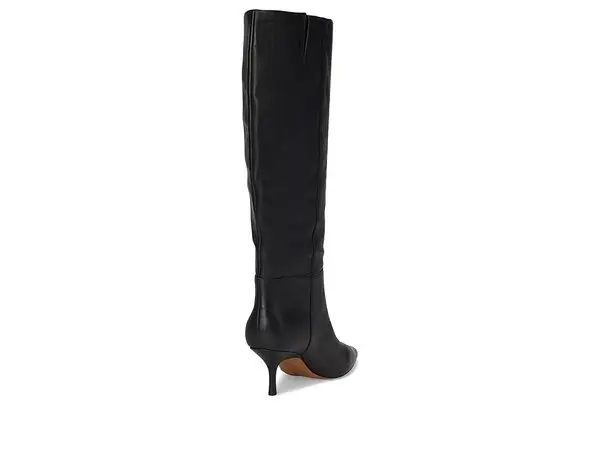 Vince Camuto Tansie Slouchy Knee High Heeled Boots - Black