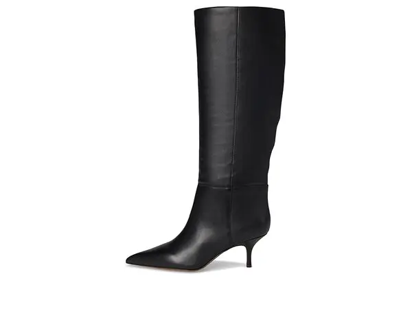 Vince Camuto Tansie Slouchy Knee High Heeled Boots - Black