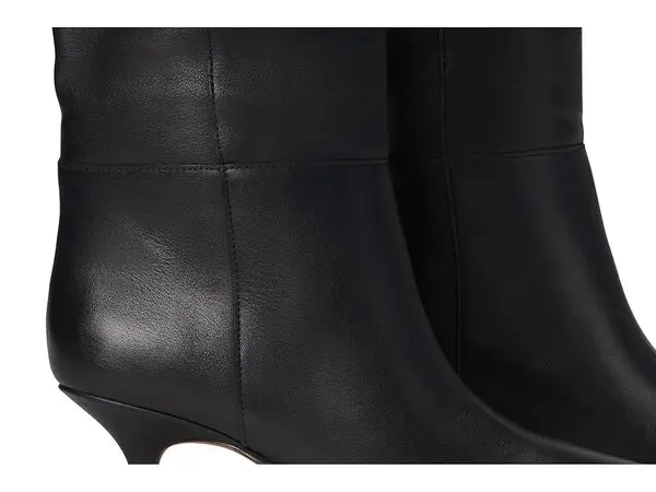 Vince Camuto Tansie Slouchy Knee High Heeled Boots - Black