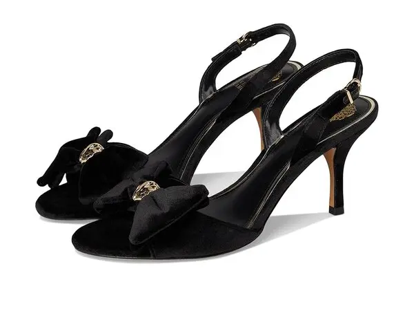 Vince Camuto Bow Detail Slingback High Heel Sandal - Black