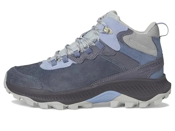 Merrell Speed Strike 2 Mid Ltr Waterproof Lace Up Hiking Shoes - Blue