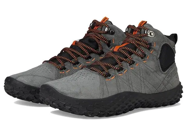 Merrell Wrapt Mid Wp Climbing Shoes - Gray