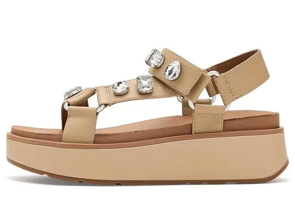 Fitflop Gen-ff Max Ultra-jewel Leather Wedge Sandals