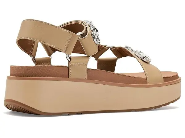Fitflop Gen-ff Max Ultra-jewel Leather Wedge Sandals