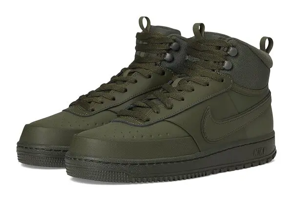 Nike Court Vision Mid Sneakers - Olive