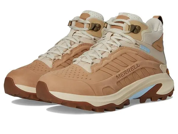 Merrell Moab Speed 2 Ltr Mid Waterproof Boots - Beige
