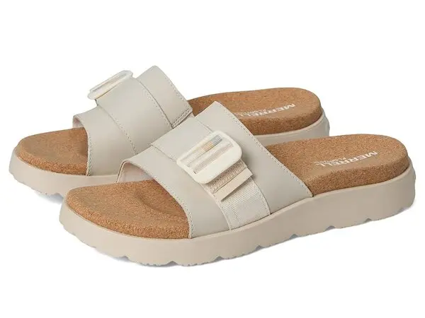 Merrell Fleur Slide Sandals - White
