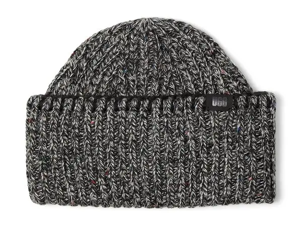 UGG Wide Cuff Confetti Beanie - Black