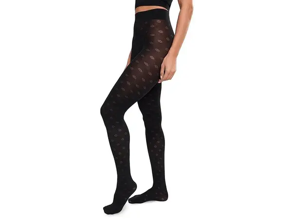 Wolford Daisy Cotton Tights - Black