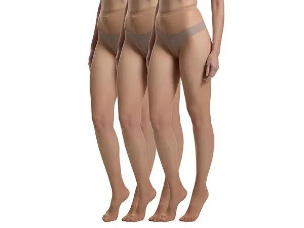 Wolford Sheer 15 Tights Promo Set 3 Units - Tan