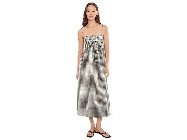 Vince Tie Smocked Cami Dress