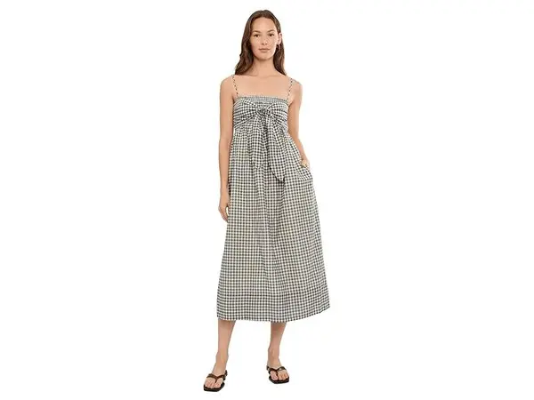 Vince Tie Smocked Cami Dress