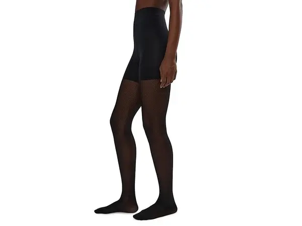 Wolford Backseam Illusion Control Top Tights - Black