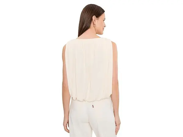 Vince Sleeveless Bubble Top - Bone