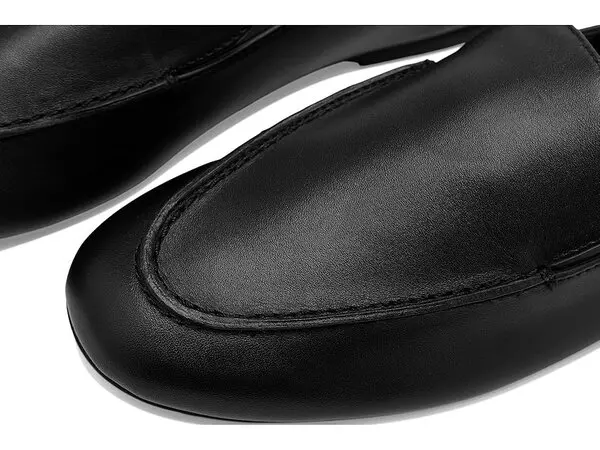 Madewell The Dolli Glove Loafer In Leather Flat Dress Shoes - Black