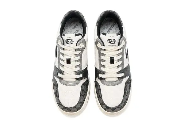 COACH Soho Sneaker In Mixed Signature - Black