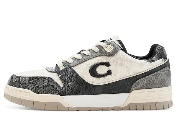 COACH Soho Sneaker In Mixed Signature - Black