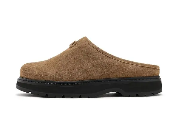 COACH Suede Sport Clogs - Brown