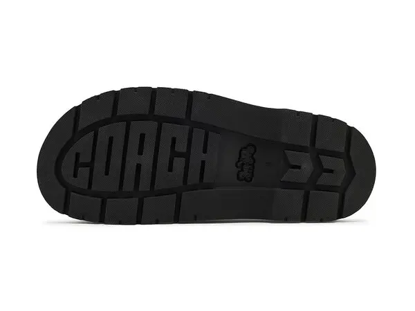 COACH Suede Sport Clogs - Brown