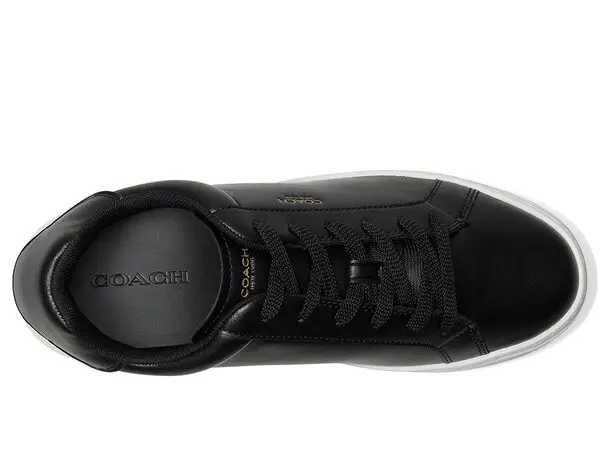 COACH High Line Leather Sneakers