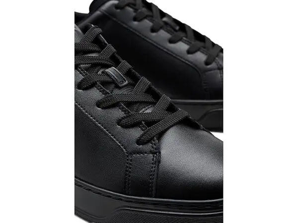 COACH High Line Leather Sneakers - Black