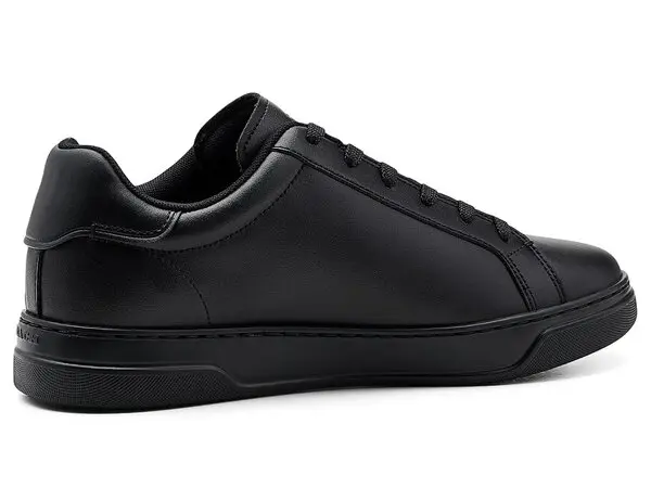 COACH High Line Leather Sneakers - Black