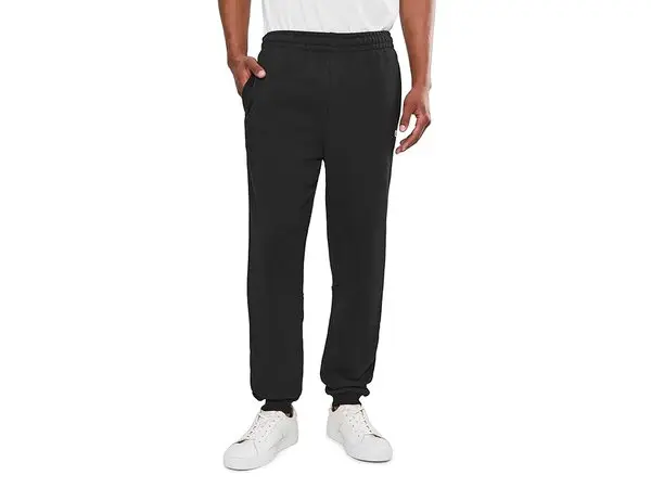 Lacoste Tapered Leg Sweatpants Casual Pants Grey Chine - Black