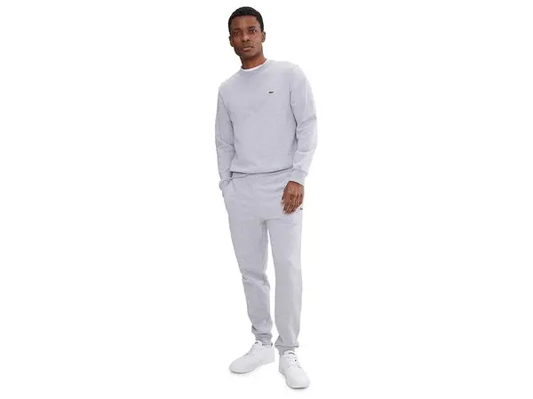 Lacoste Tapered Leg Sweatpants Casual Pants Grey Chine - Gray