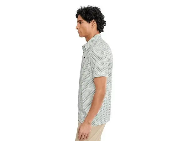 Lacoste Regular Fit Printed Golf Polo Shirt Clothing - Gray