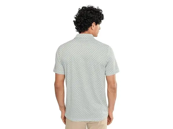 Lacoste Regular Fit Printed Golf Polo Shirt Clothing - Gray