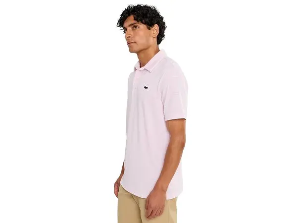 Lacoste Regular Fit Printed Golf Polo Shirt Clothing /aral 1 - Orange