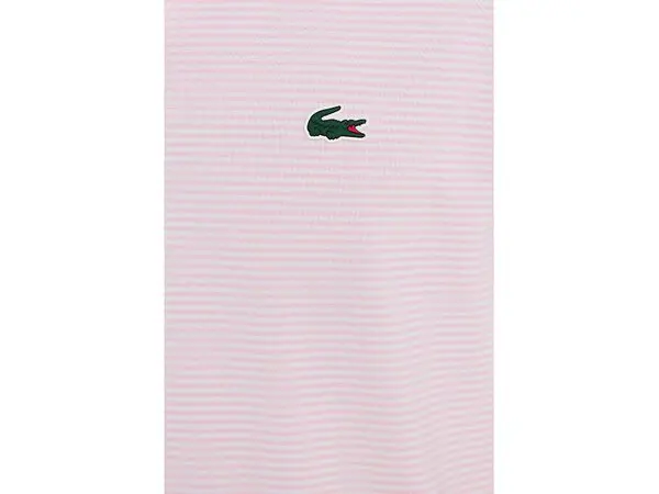 Lacoste Regular Fit Printed Golf Polo Shirt Clothing /aral 1 - Orange