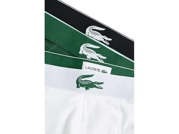 Lacoste 3-pack Stretch Jersey Briefs Underwear - Green