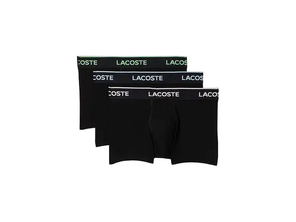 Lacoste 3-pack Crocodile Logo Trunks Underwear /multicolor - Multi