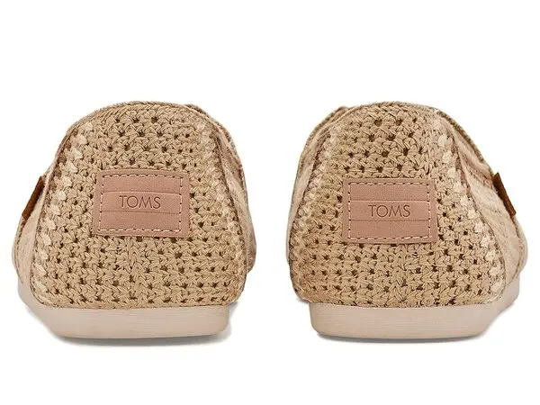Toms Alpargata Classic Woven Slip-on Shoes - Brown