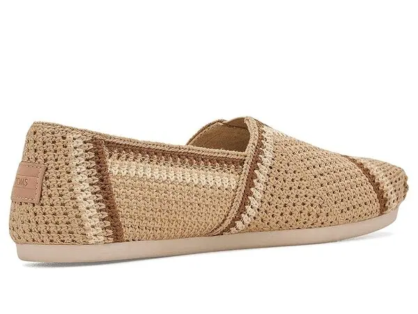 Toms Alpargata Classic Woven Slip-on Shoes - Brown