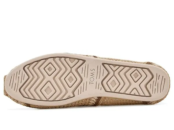 Toms Alpargata Classic Woven Slip-on Shoes - Brown