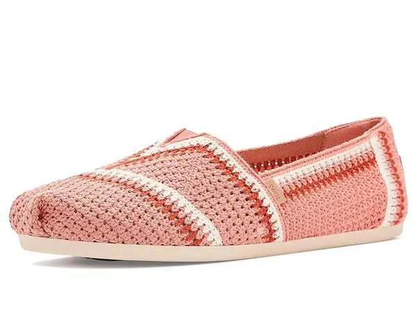 Toms Alpargata Classic Woven Slip-on Espadrilles - Pink