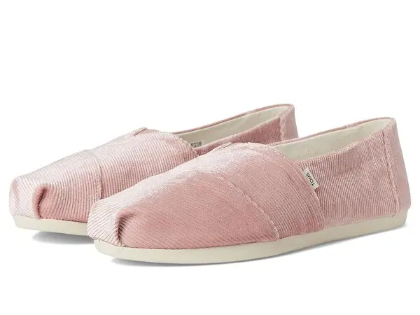 Toms Alpargata Classic Woven Slip-on Espadrilles - Pink