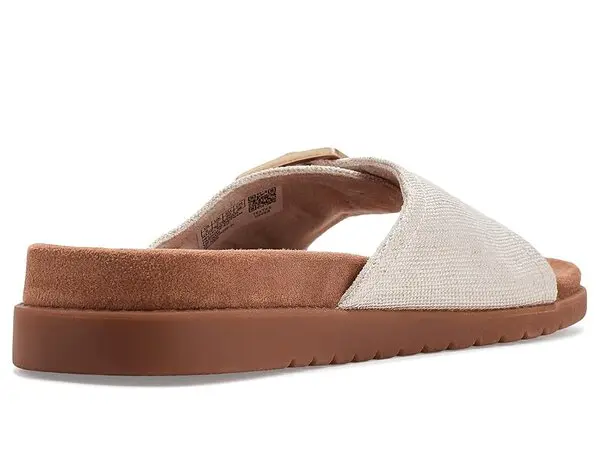 Toms Marin Slide Sandals With Adjustable Buckle - Gray