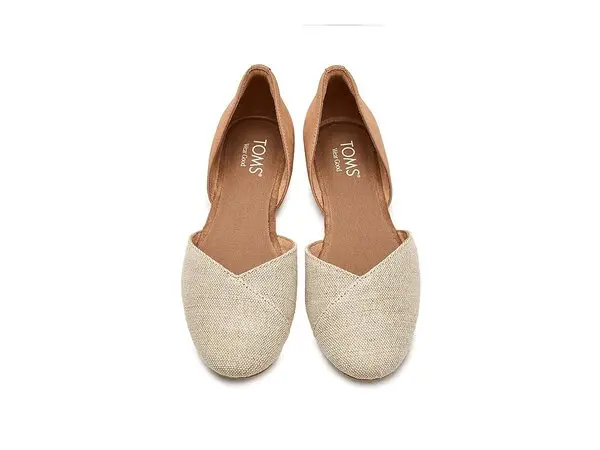 Toms Gemma D'orsay Flats - Tan