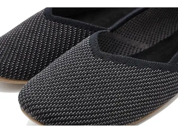 Toms Gemma Flat Shoes - Black