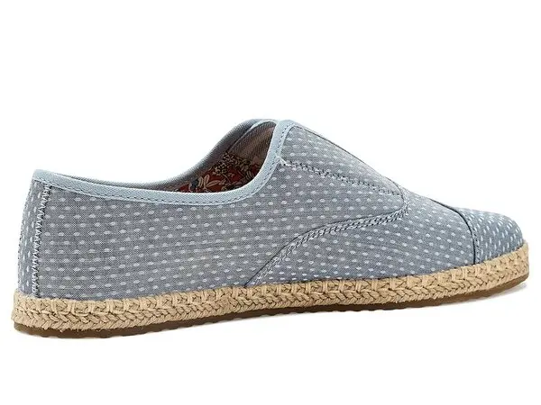 Toms Palmera Plus Espadrille Flats - Blue