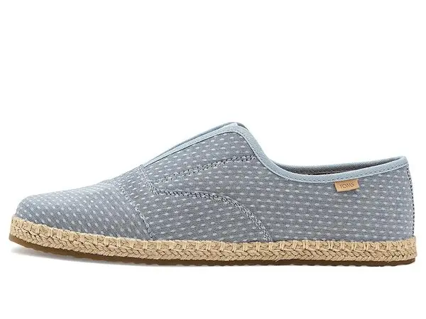 Toms Palmera Plus Espadrille Flats - Blue