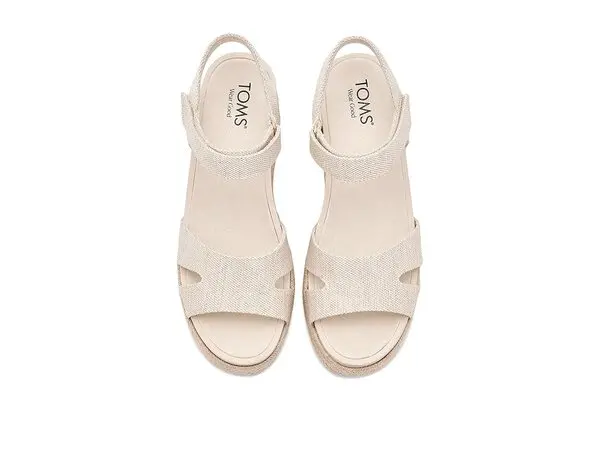 Toms Alana Wedge Sandals - Gray
