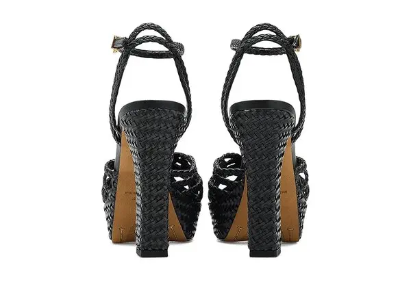 Vince Camuto Samlee Strappy Platform High Heel Sandals - Black